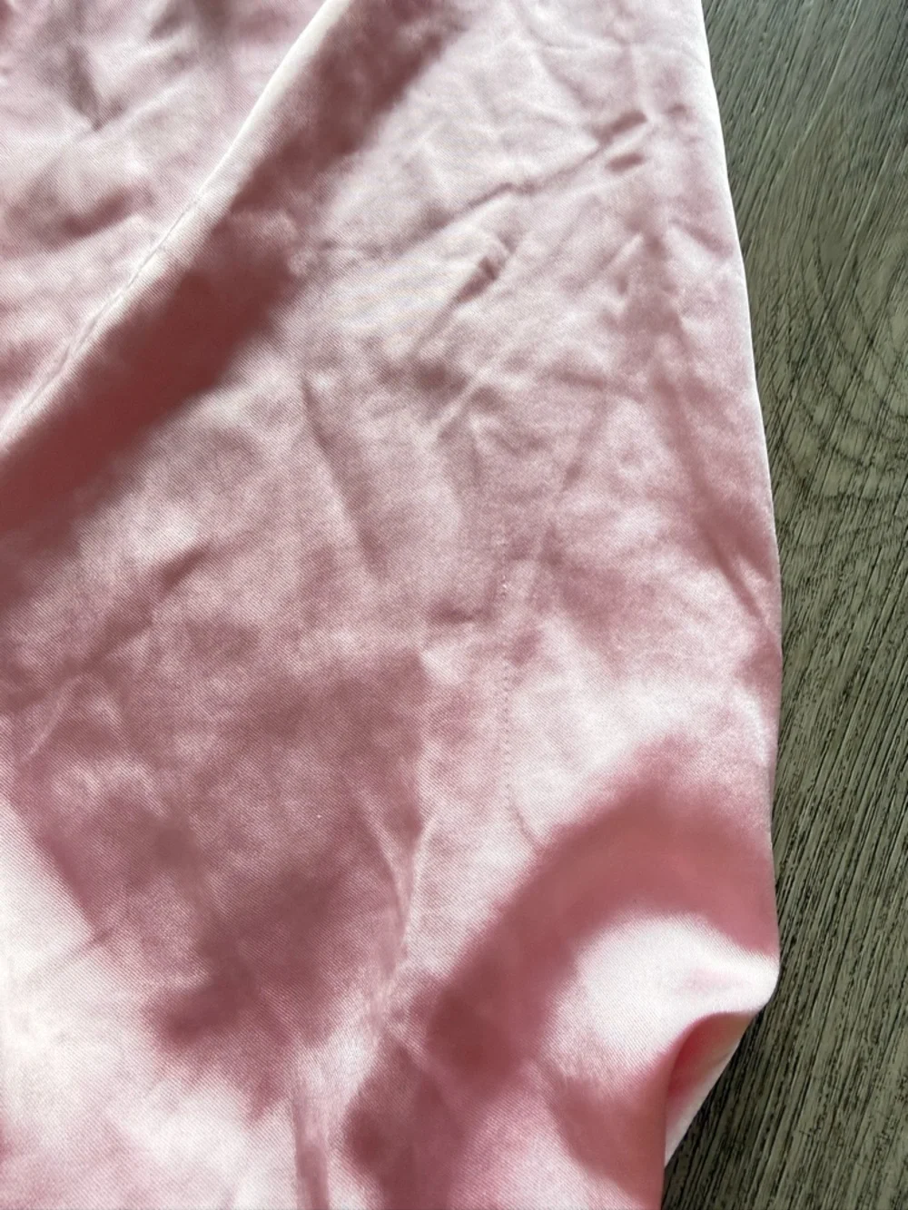 Elliatt | Dresses | Elliatt Kia Pale Pink Satin Vneck Draped Long ...